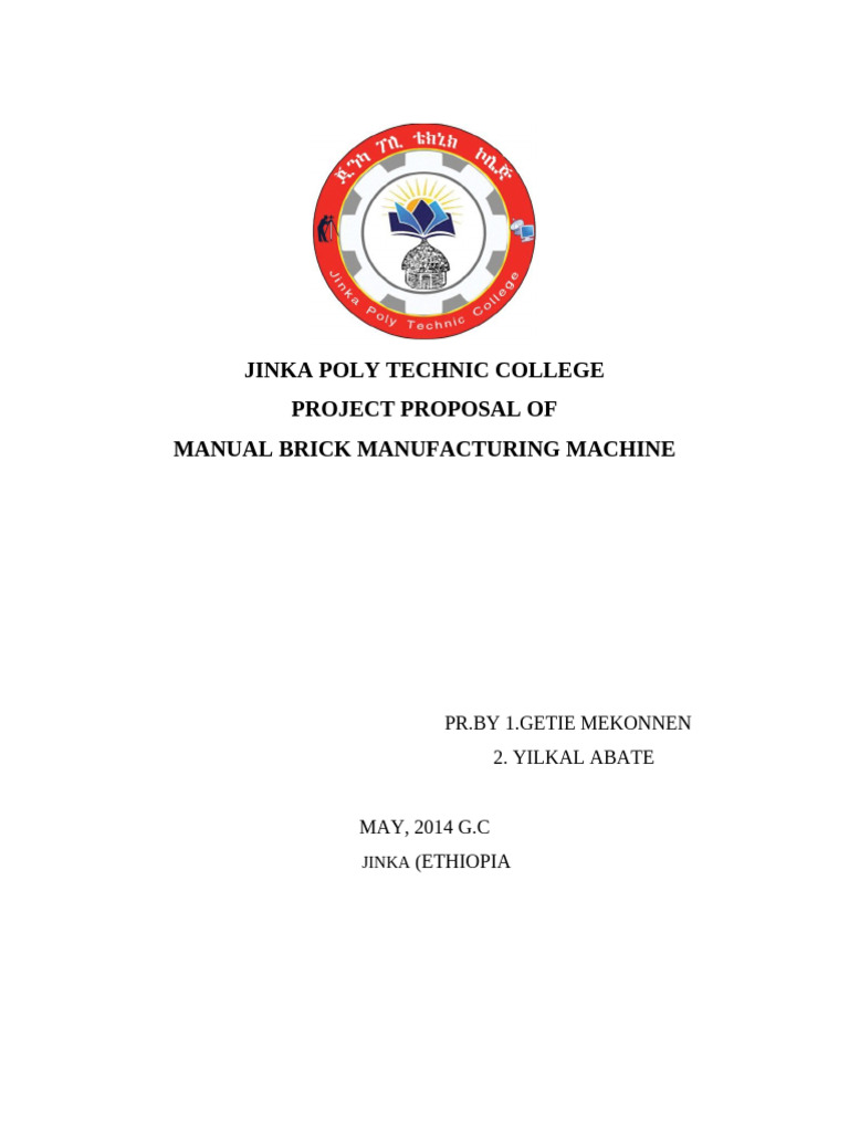 Mbm P Proposal Copy Pdf Sheet Metal Electrode