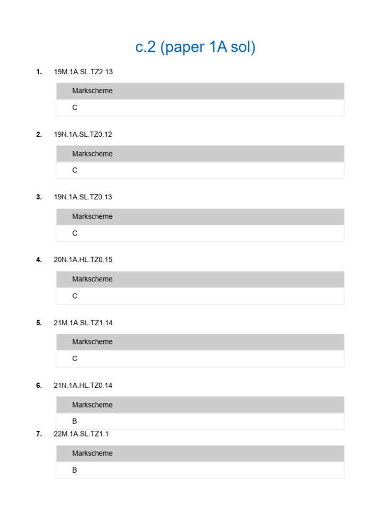 c.2 (Paper 1A Sol) | PDF