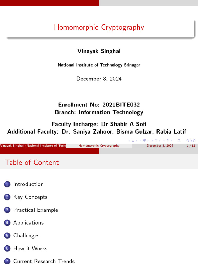 presentation_seminar | PDF | Encryption | Security Engineering