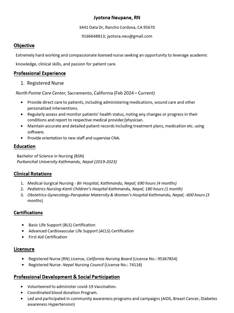 Jyotsna Resume | PDF