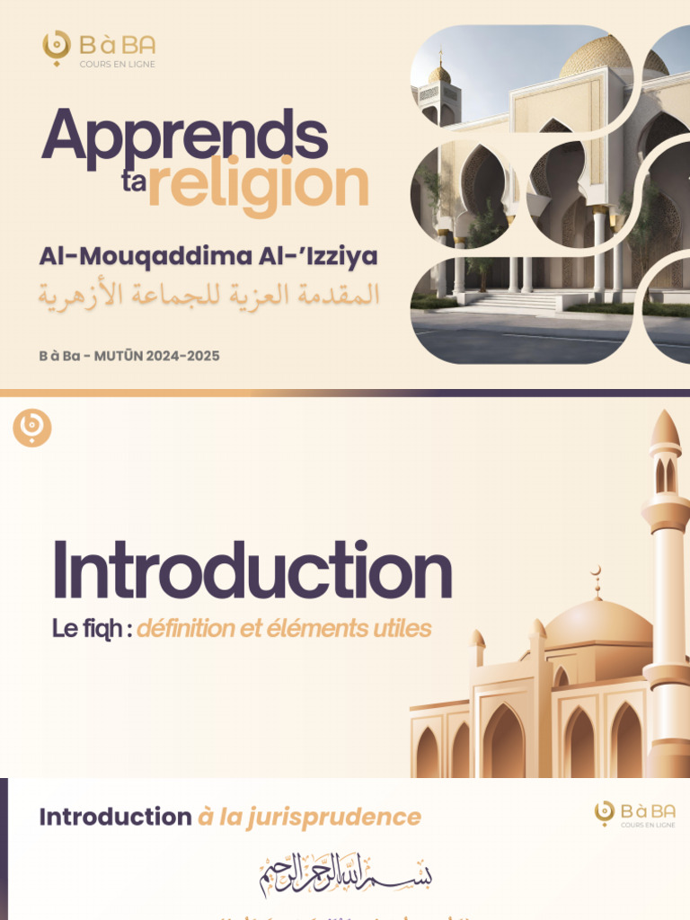 Mouqaddima diapo (1) | PDF