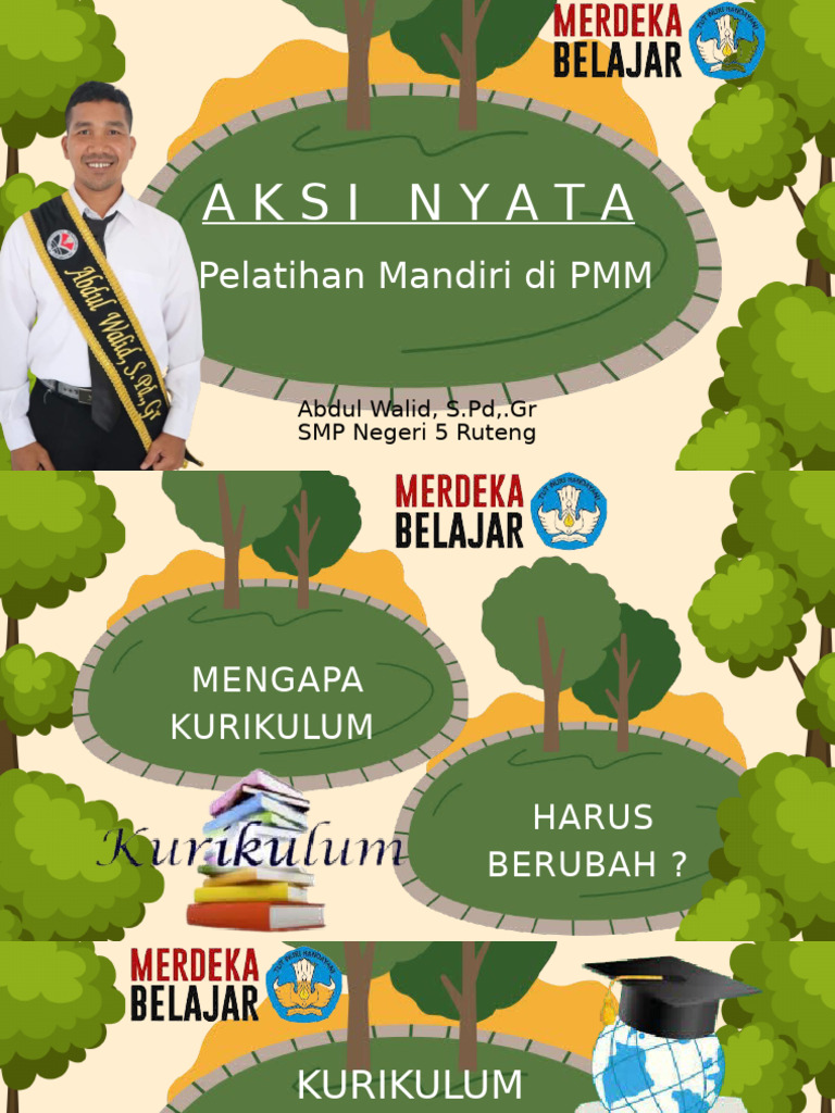 Aksi Nyata Merdeka Belajar (Abdul Walid) | PDF