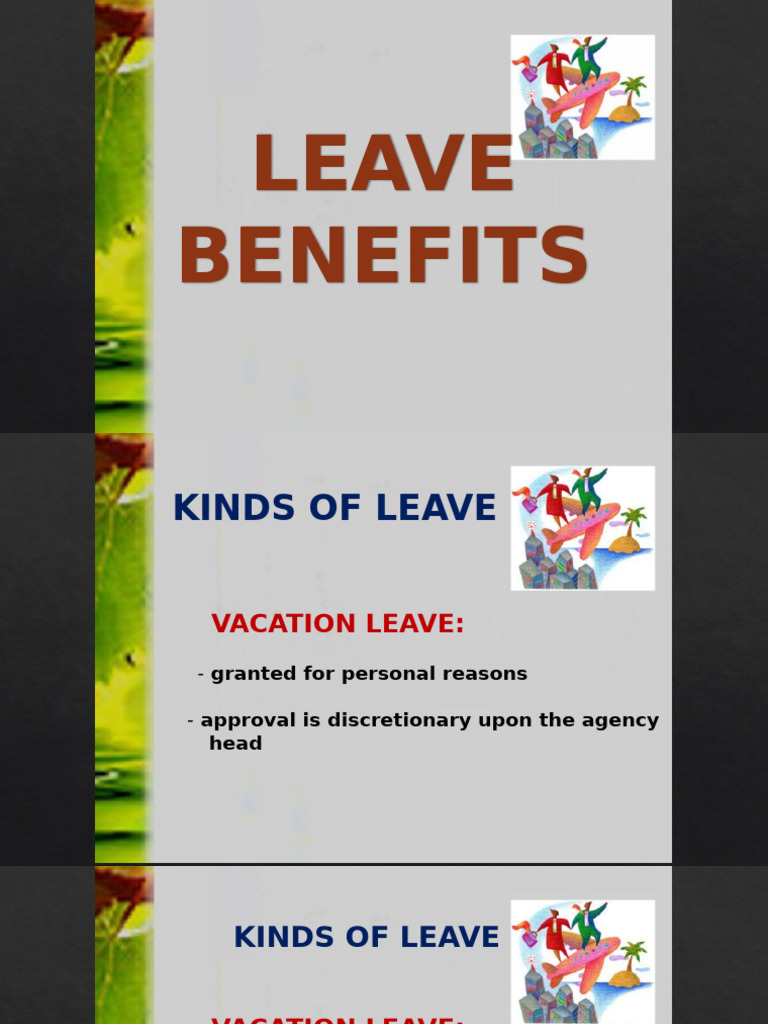 Leave Benefits | PDF | Parental Leave | Parent