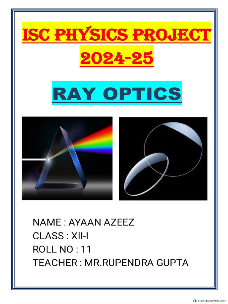 Physics Project | PDF