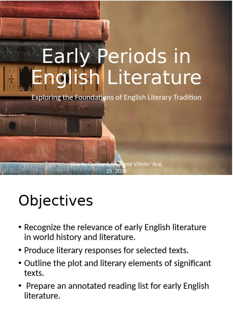 Early Periods New | PDF