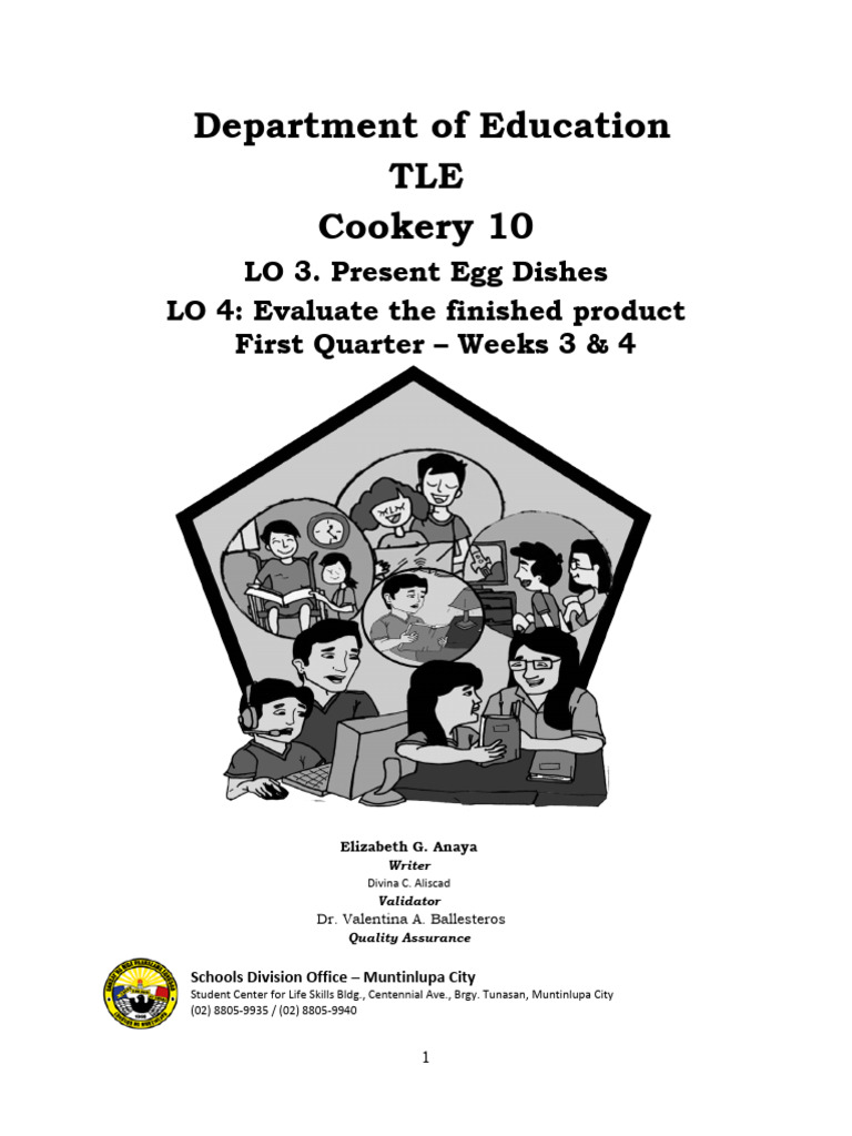 TLE Cookery 10 WEEKS 3 4 - Q1 | PDF | Occupational Safety And Health ...