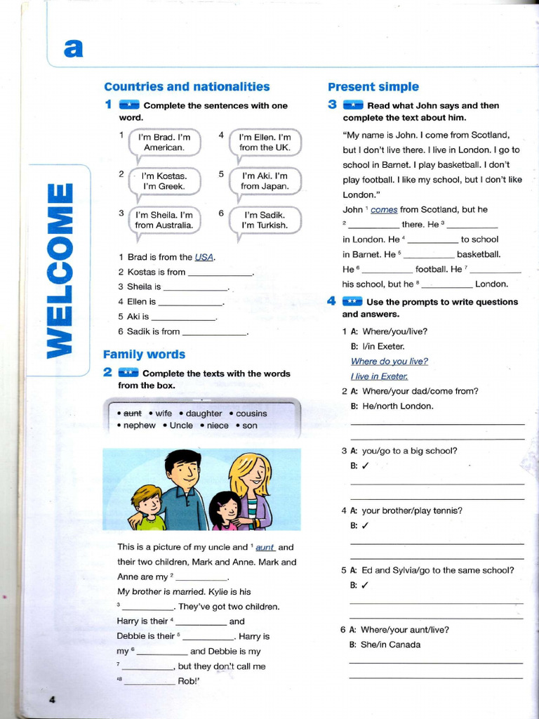 Booklet 3th Year Live Beat 2 | PDF | Verb | Phrase