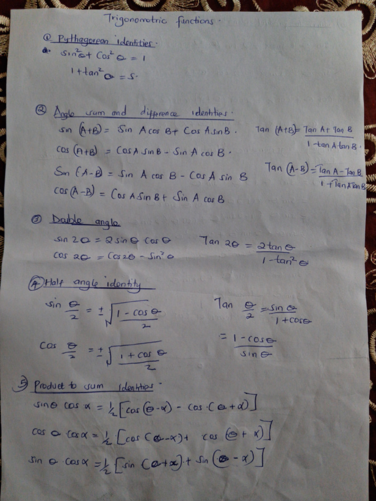 Trigonometric Functions | PDF
