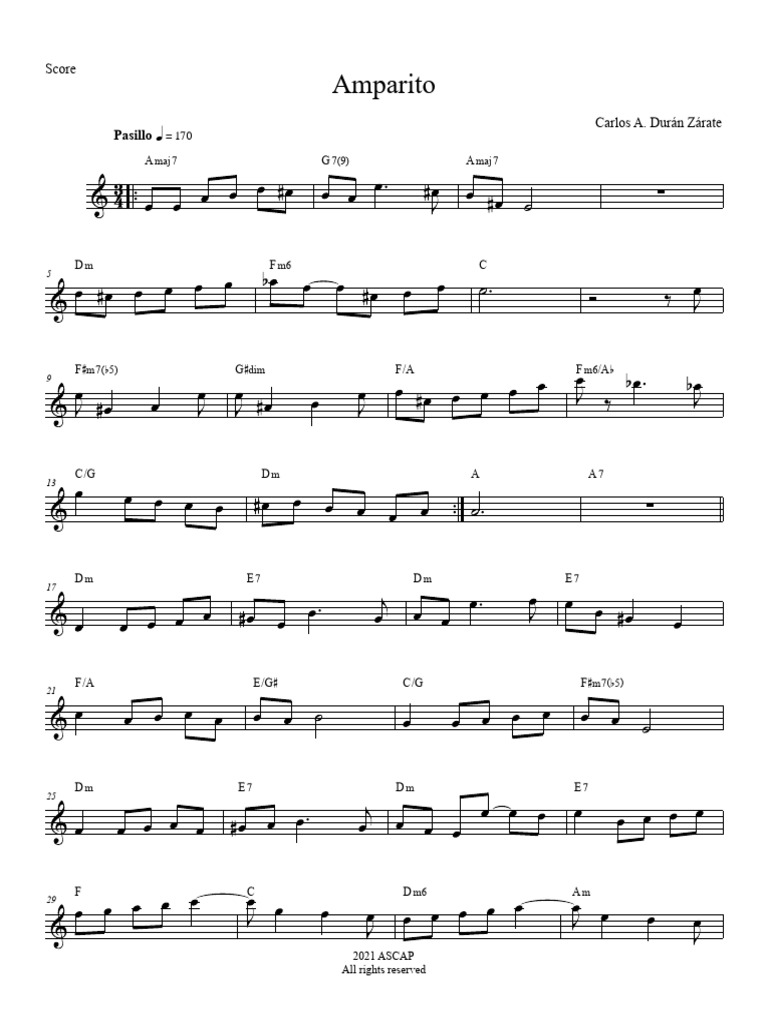 Amparito - Lead | PDF