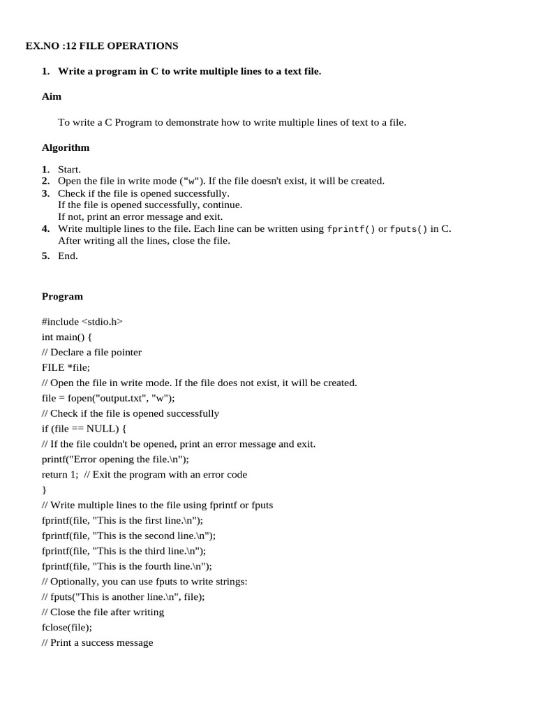 Exp 12 PPS Lab | PDF | Text File | Computer File Exp 12 PPS Lab | PDF | Text File | Computer File