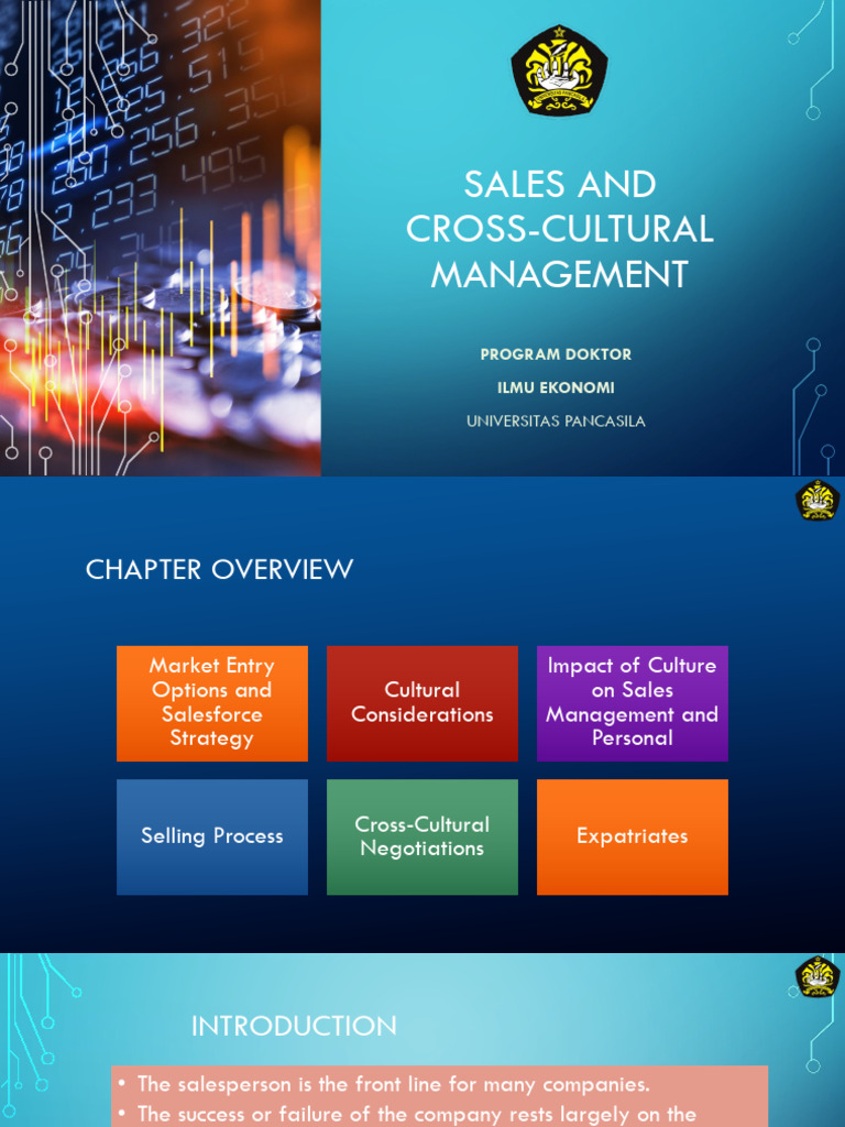 10_SALES AND CROSS CULTURAL MANAGEMENT | PDF | Sales | Negotiation 10_SALES AND CROSS CULTURAL MANAGEMENT | PDF | Sales | Negotiation
