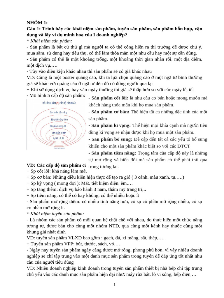 Đề cương QTM 2 | PDF