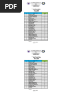 Daily Monitoring Sheet for Students | PDF
