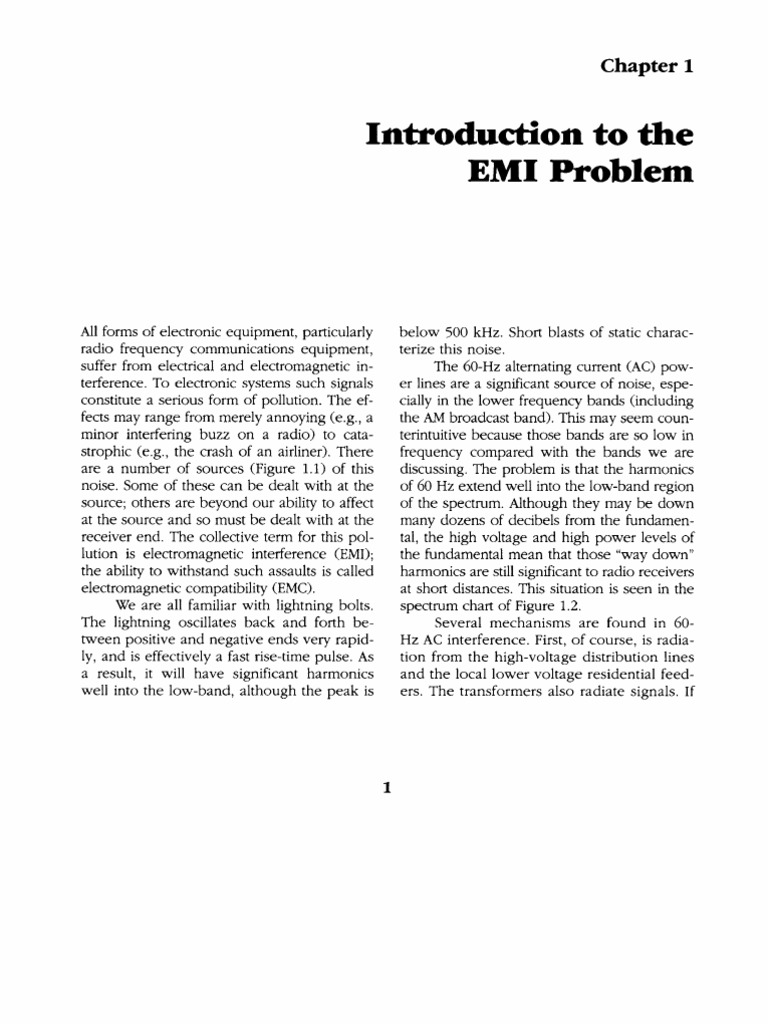 1 | PDF | Electromagnetic Interference | Radio