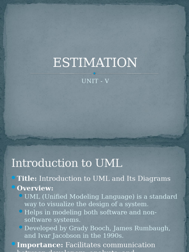 Estimation | PDF | Unified Modeling Language | Use Case