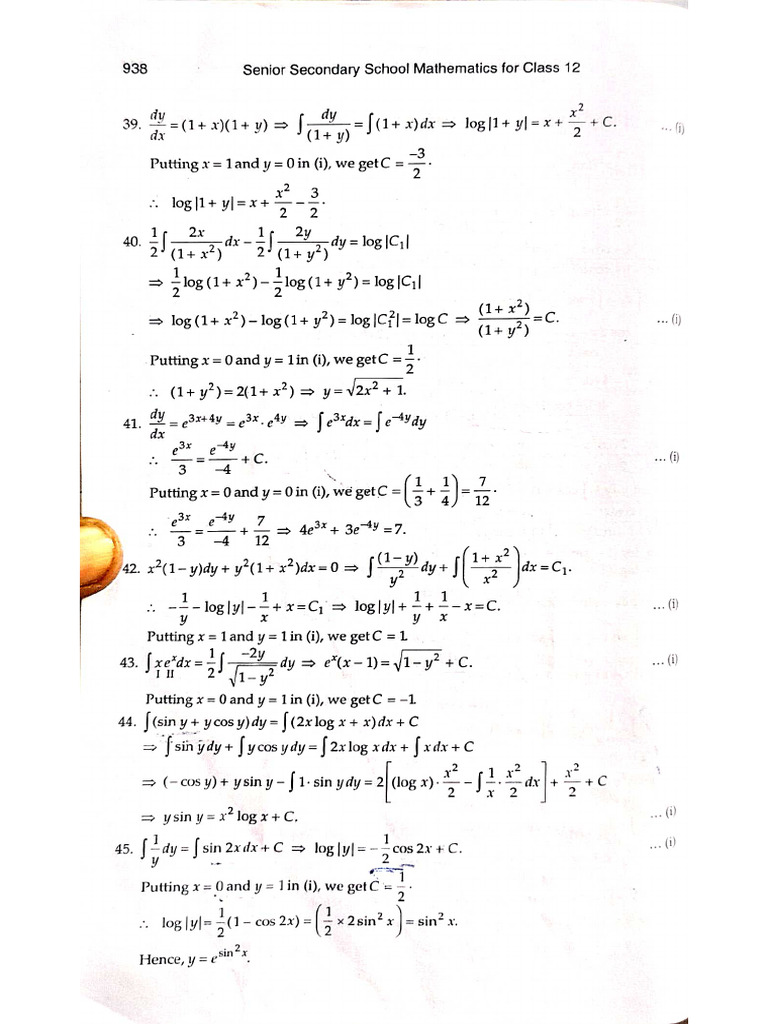 Integration Math | PDF