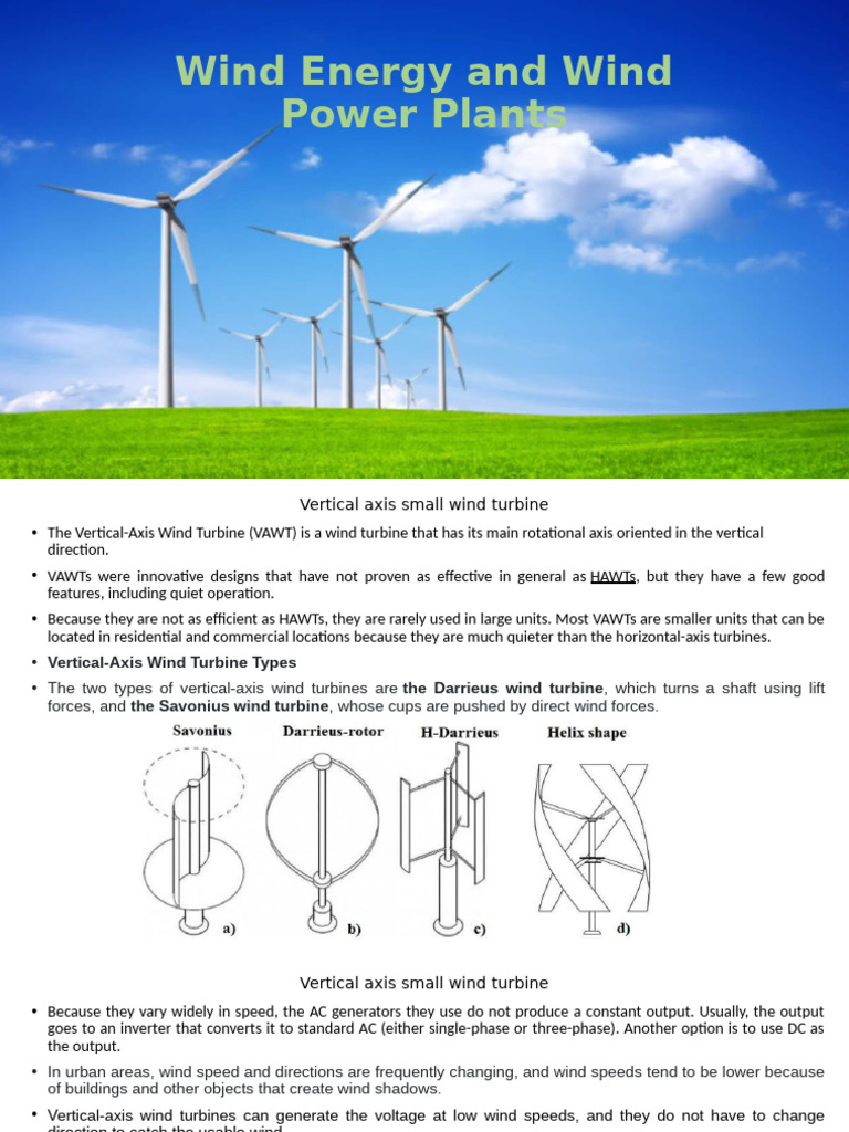 Wind Energy-2 | PDF | Electric Generator | Wind Power
