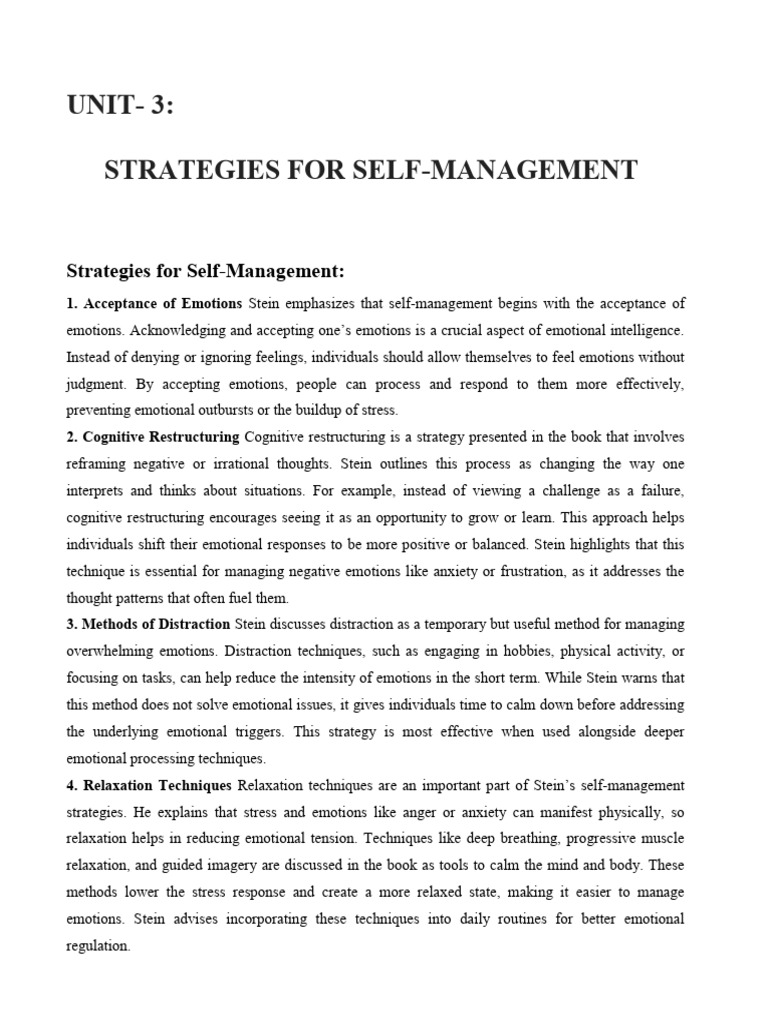 emotional intelligence unit 2 | PDF | Mindfulness | Emotions