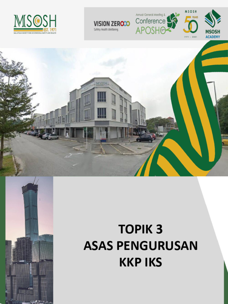 Topik 3 - Asas Pengurusan KKP Iks | PDF