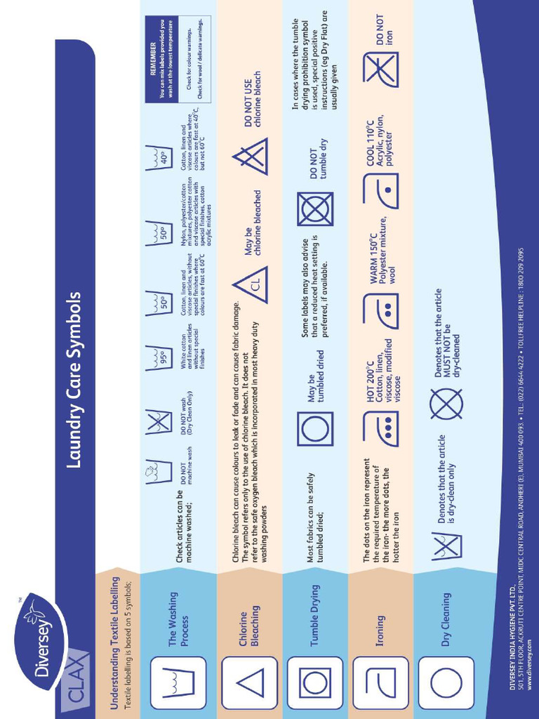 All Laundry Charts | PDF