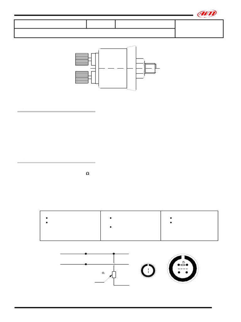 Datasheet VDOprs 103 Eng | PDF | Electrical Connector | Pressure ...