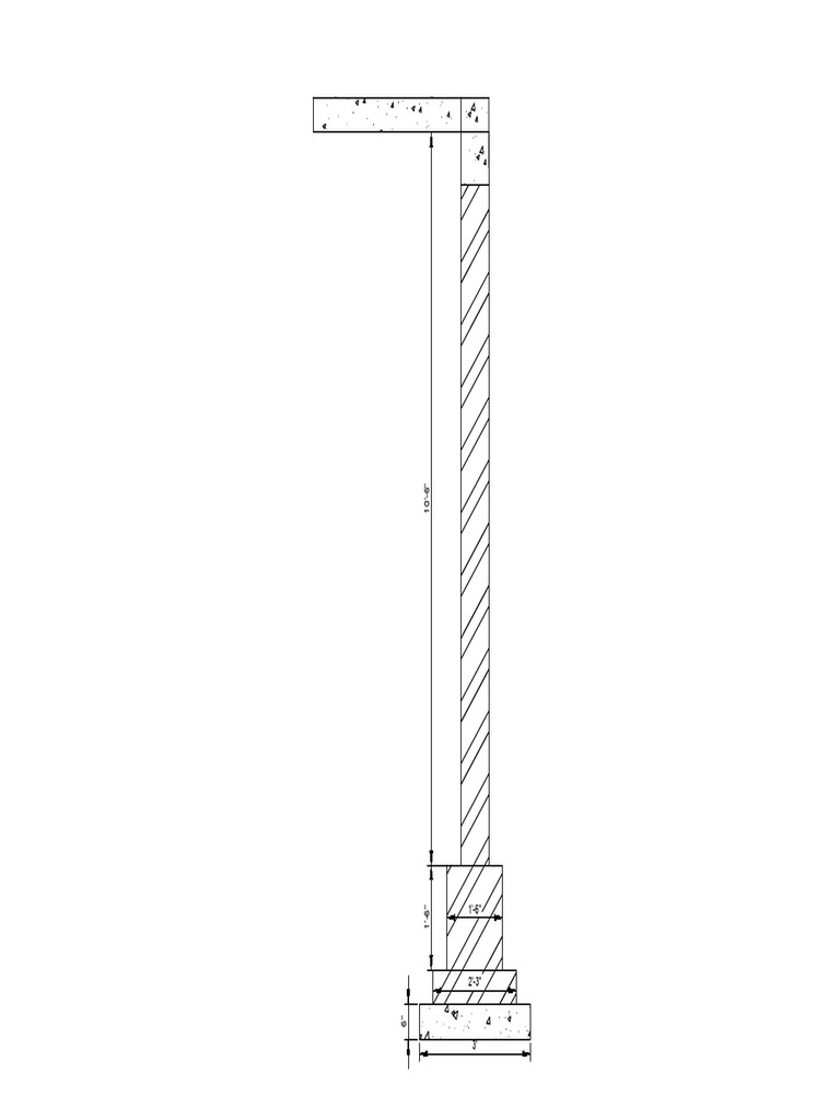 Cross Section of Compound Wall | PDF