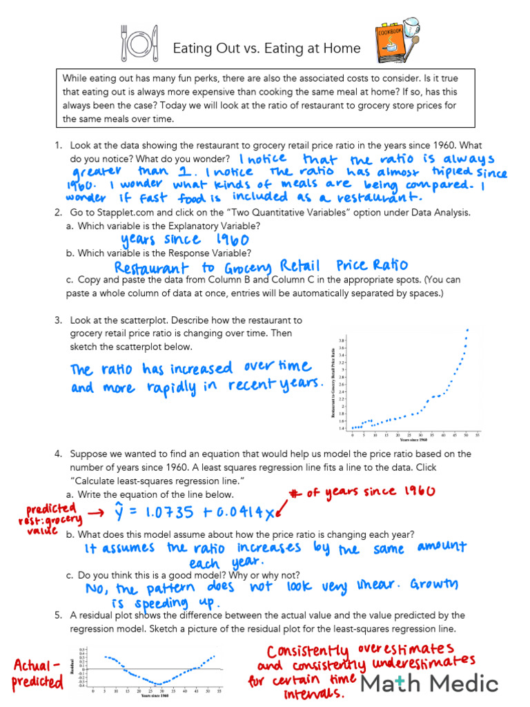 Lesson 4 8 Answer Key AP Precalculus Math Medic Db114f9b6f | PDF ...