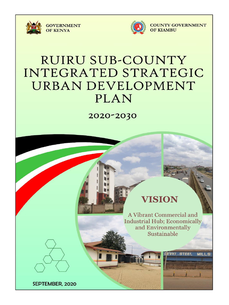 Ruiru Sub-County - ISUDP Sept Version FInal Report (1) - 3 | PDF ...