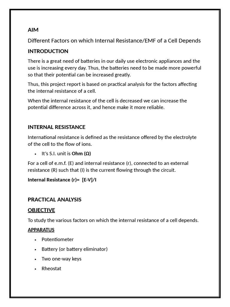 Introduction | PDF | Electrical Resistance And Conductance | Quantity