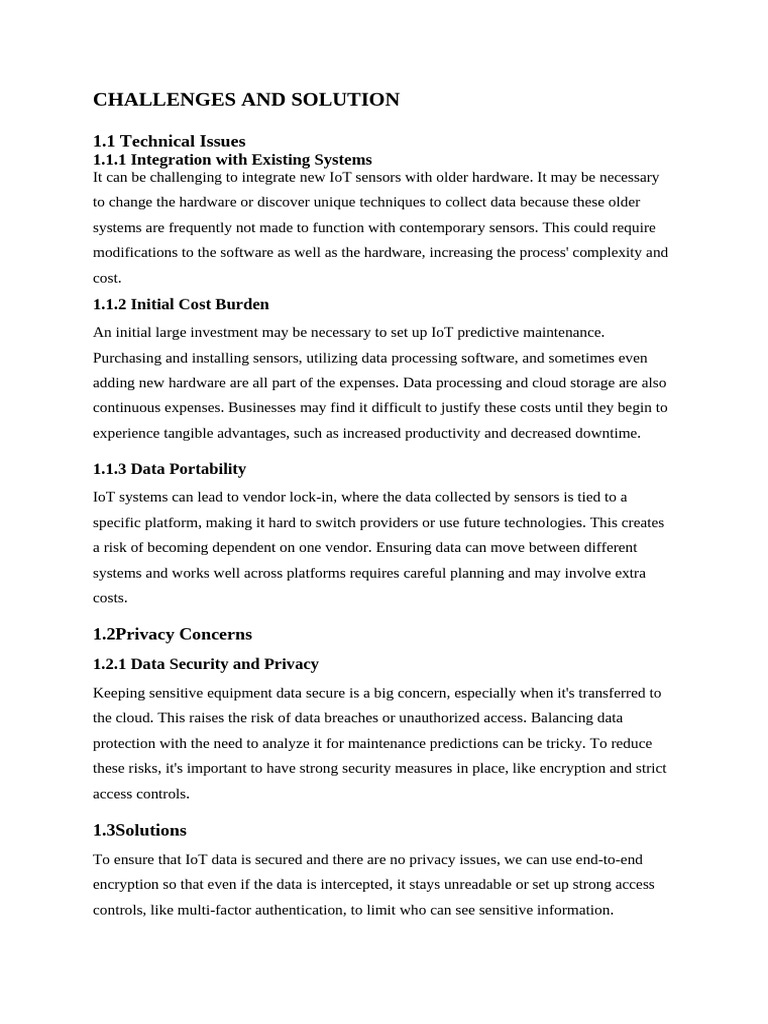 Challenges and Solution - Bmes | PDF