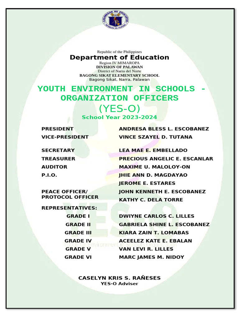 Yes o Officers 23 24 | PDF