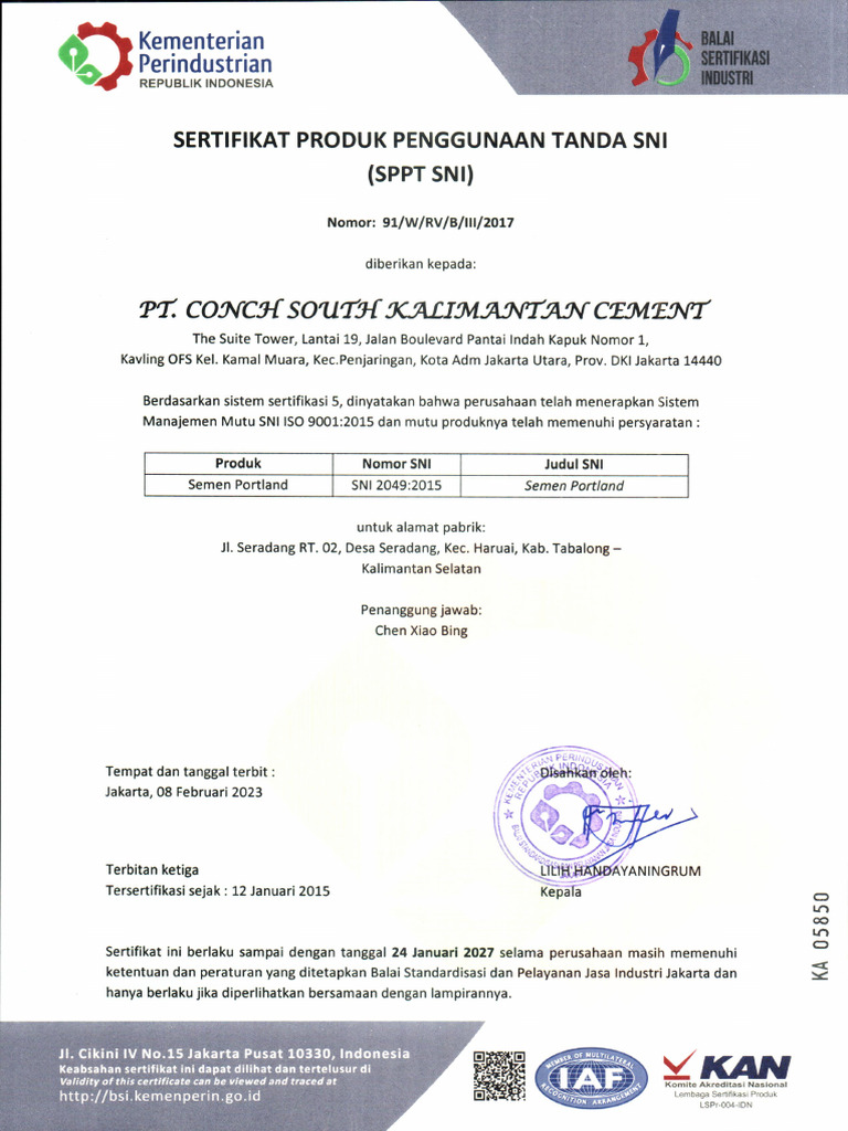 1 - 91 SPPT Sni 2056 - 2023 Opc | PDF