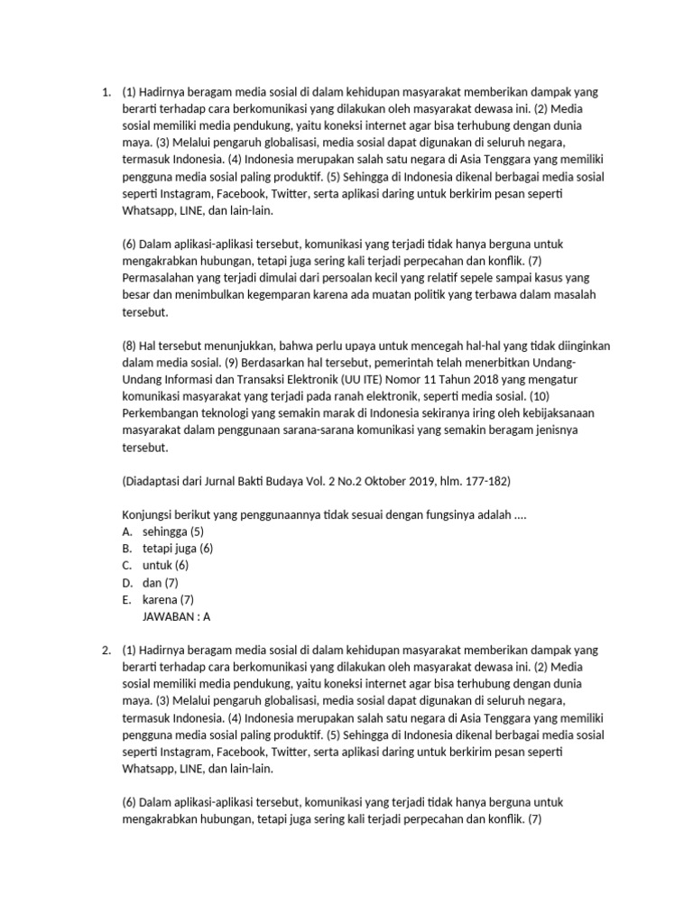 Kemampuan Memahami Bacaan Dan Menulis 2 | PDF