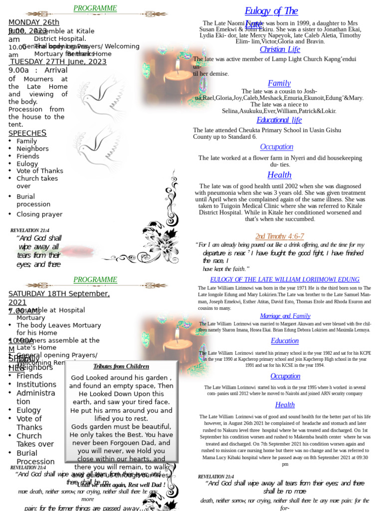 Eulogy_1[1][1] | PDF