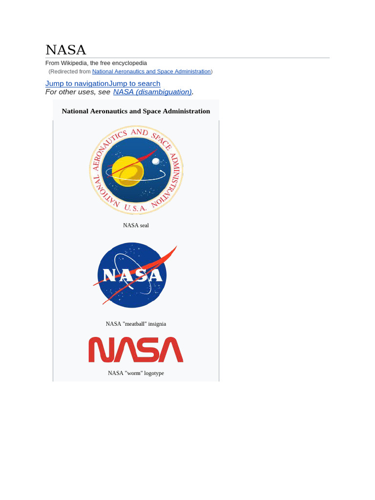 NASA | PDF | Nasa | Spacecraft