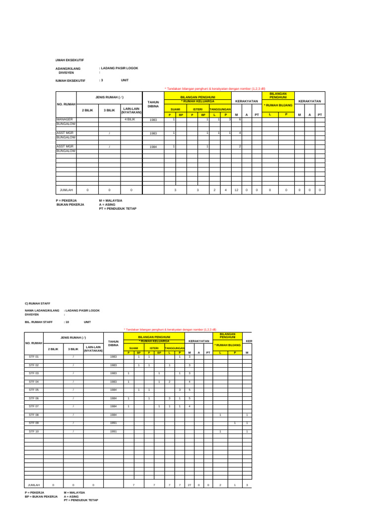 Housing Survey 2023 (Form) | PDF