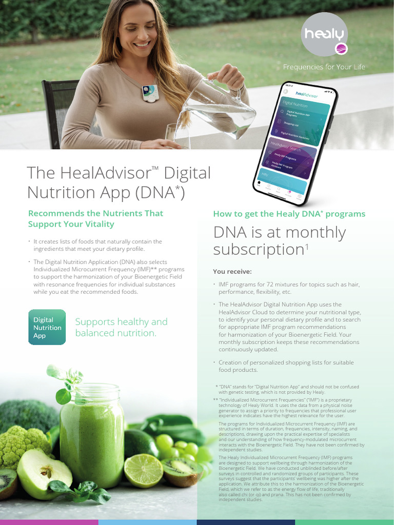 Healy World Flyer Digital Nutrition en SG | PDF | Nutrition | Diet ...
