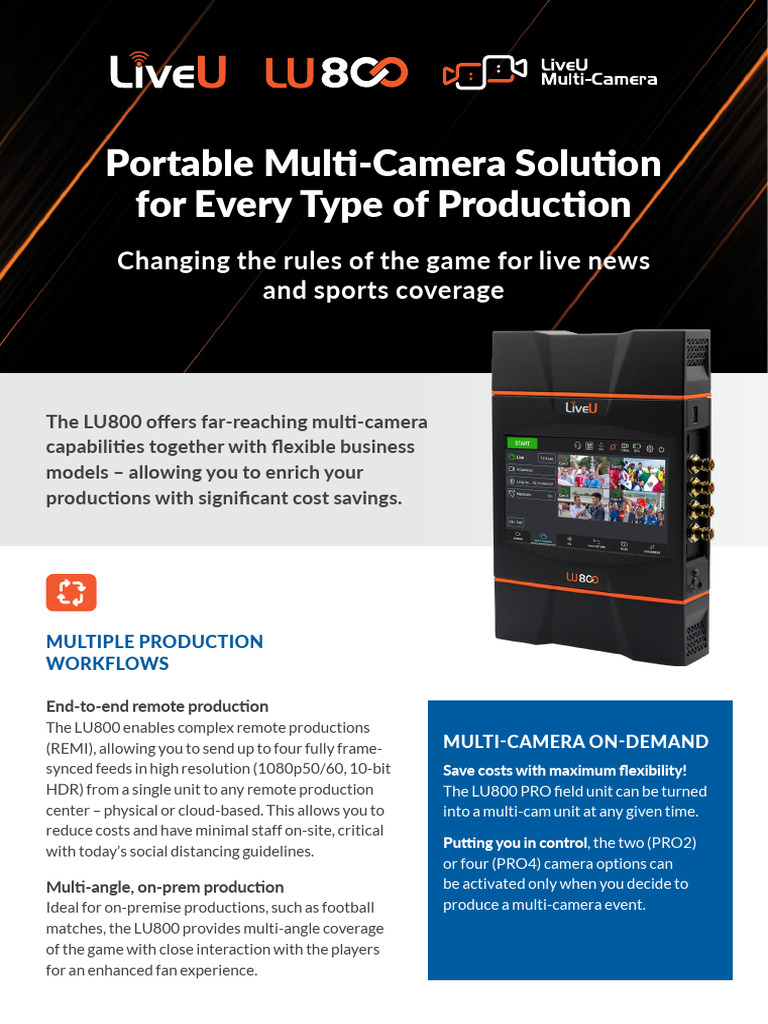 LU800_Multi_Camera | PDF | Information And Communications Technology ...