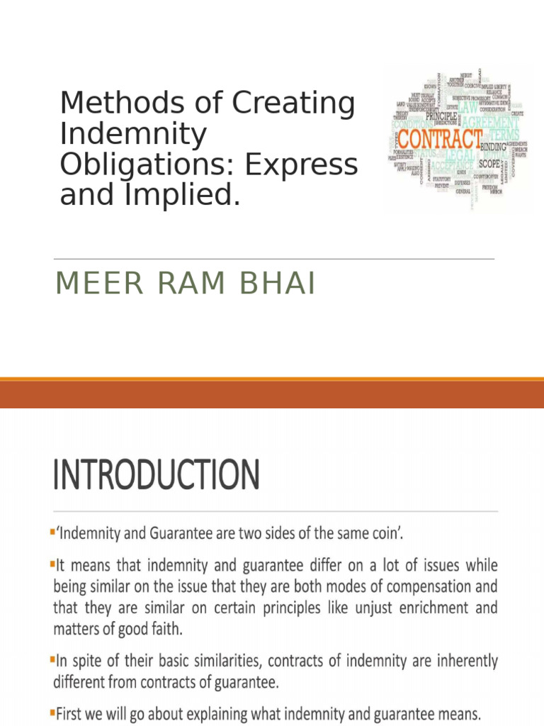 Ram SP Contract | PDF