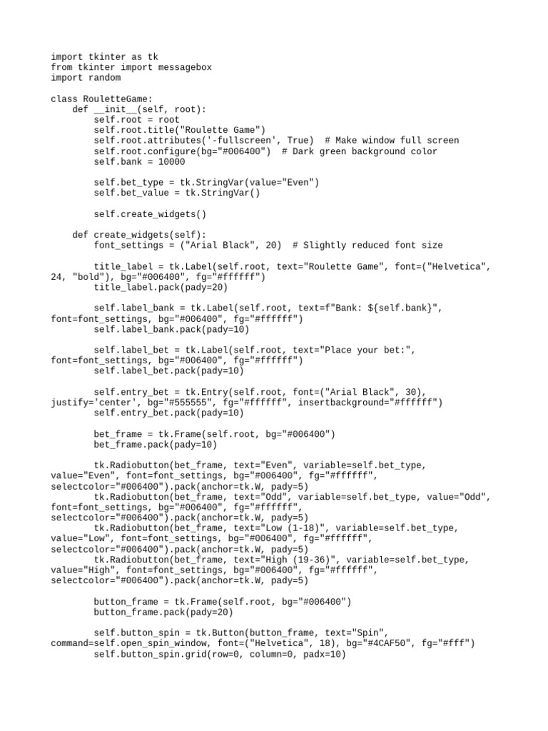 Roulette | PDF | Arial | Neo Grotesque Sans Serif Typefaces