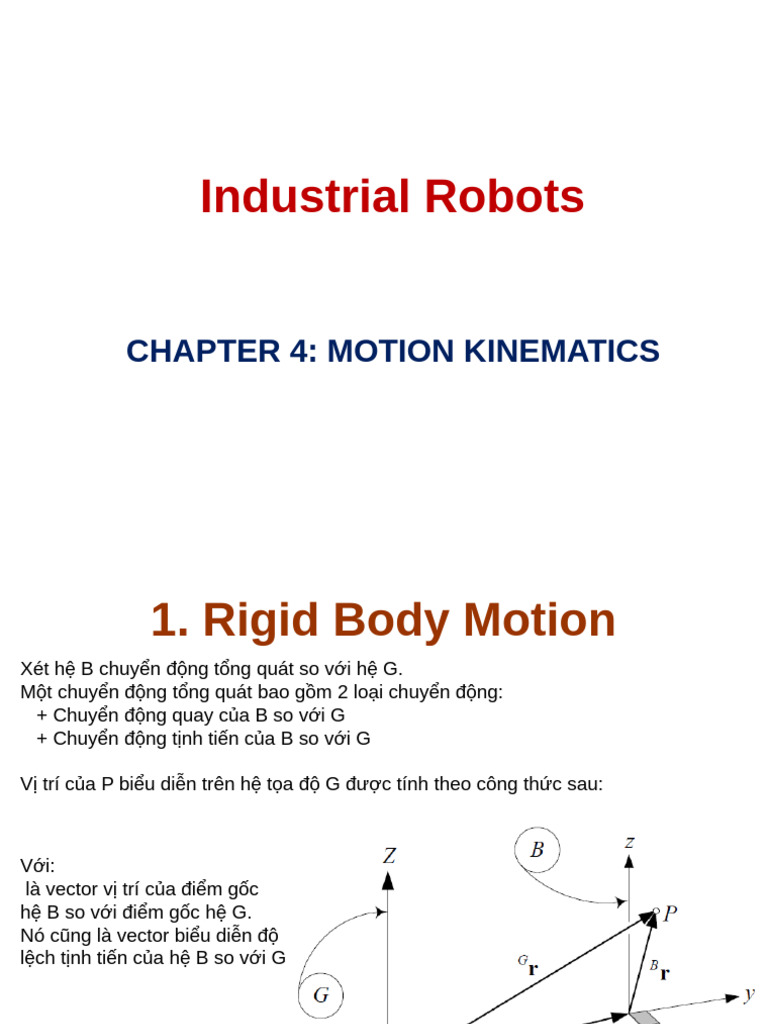 Chapter4-Motion Kinematics - AUN | PDF