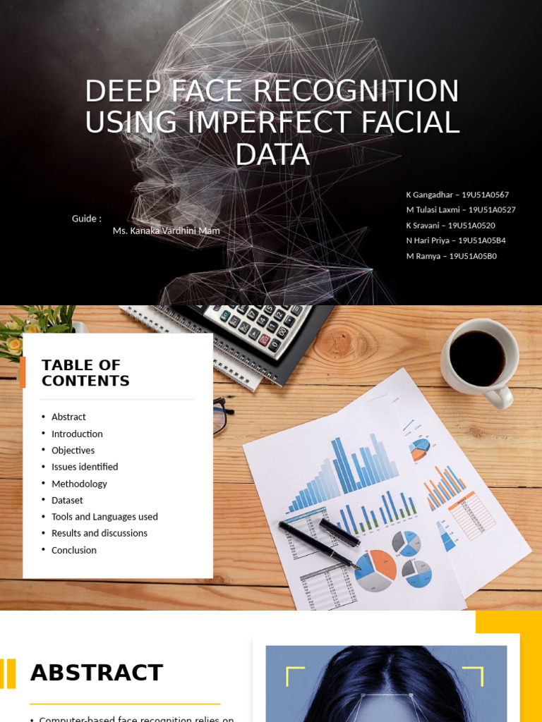 Deep Face Recognition Using Imperfect Facial Data Main | PDF ...
