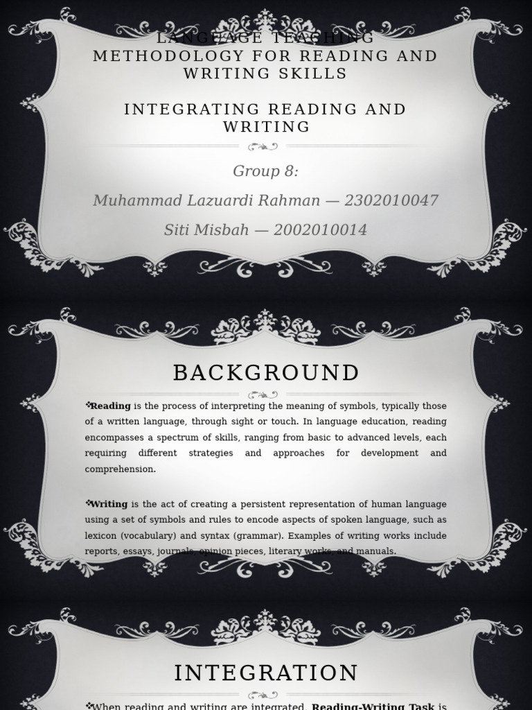 Integrating Reading and Writing Skills | PDF | Human Communication ...