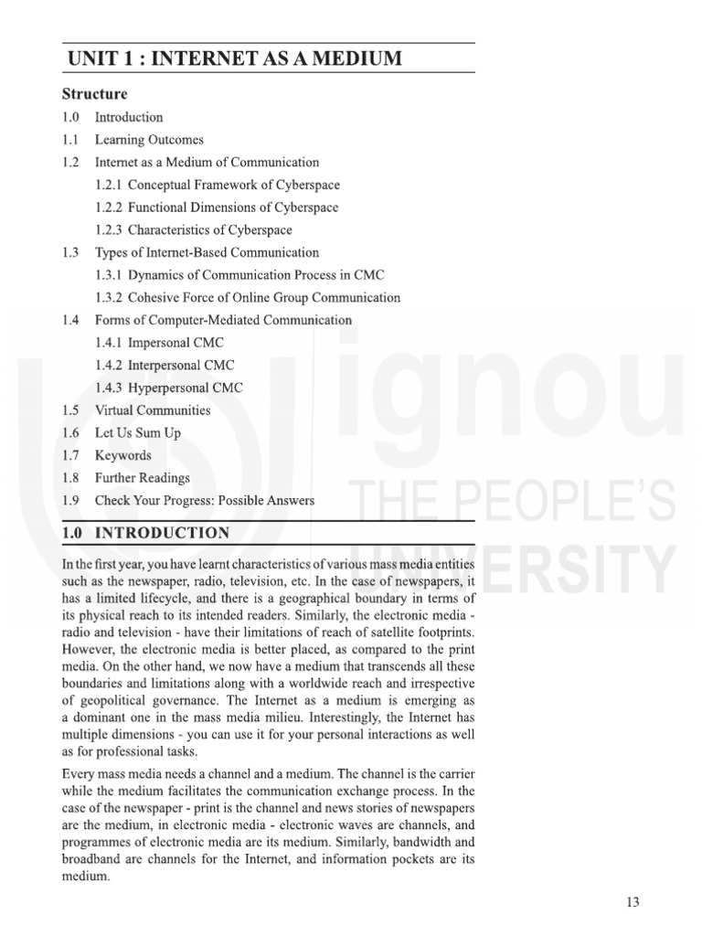 Unit 1 | PDF
