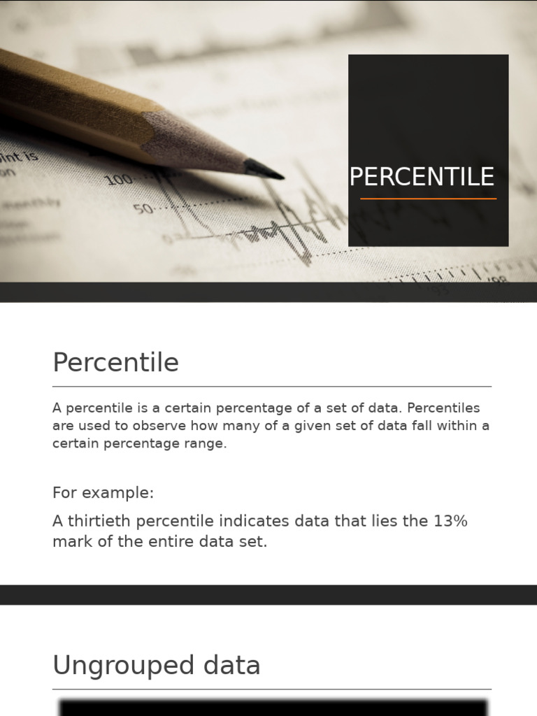 Percentile | PDF