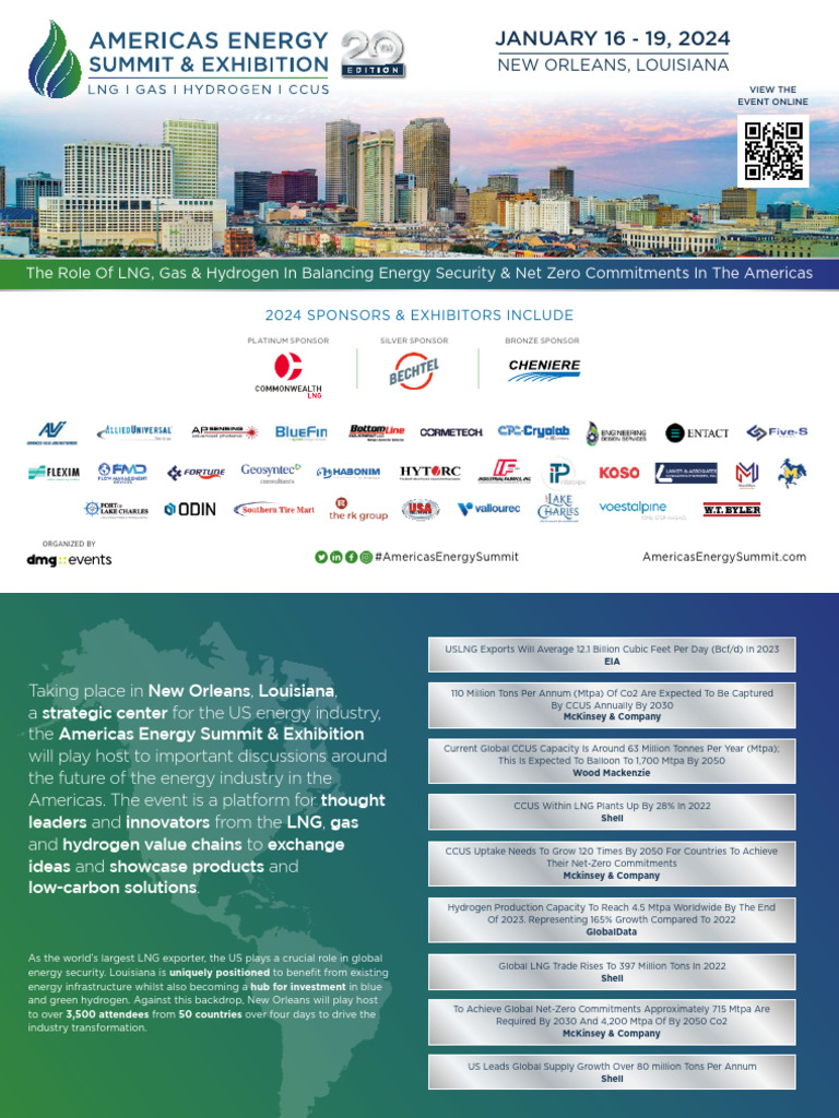 America Energy Summit Show - 16 Jan 2024 | PDF | Natural Gas ...