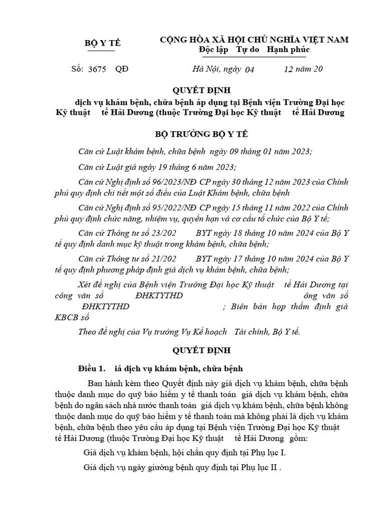 QD PD GIA KCB 2024 BVDHKTYTHD - Ã G P.signed | PDF