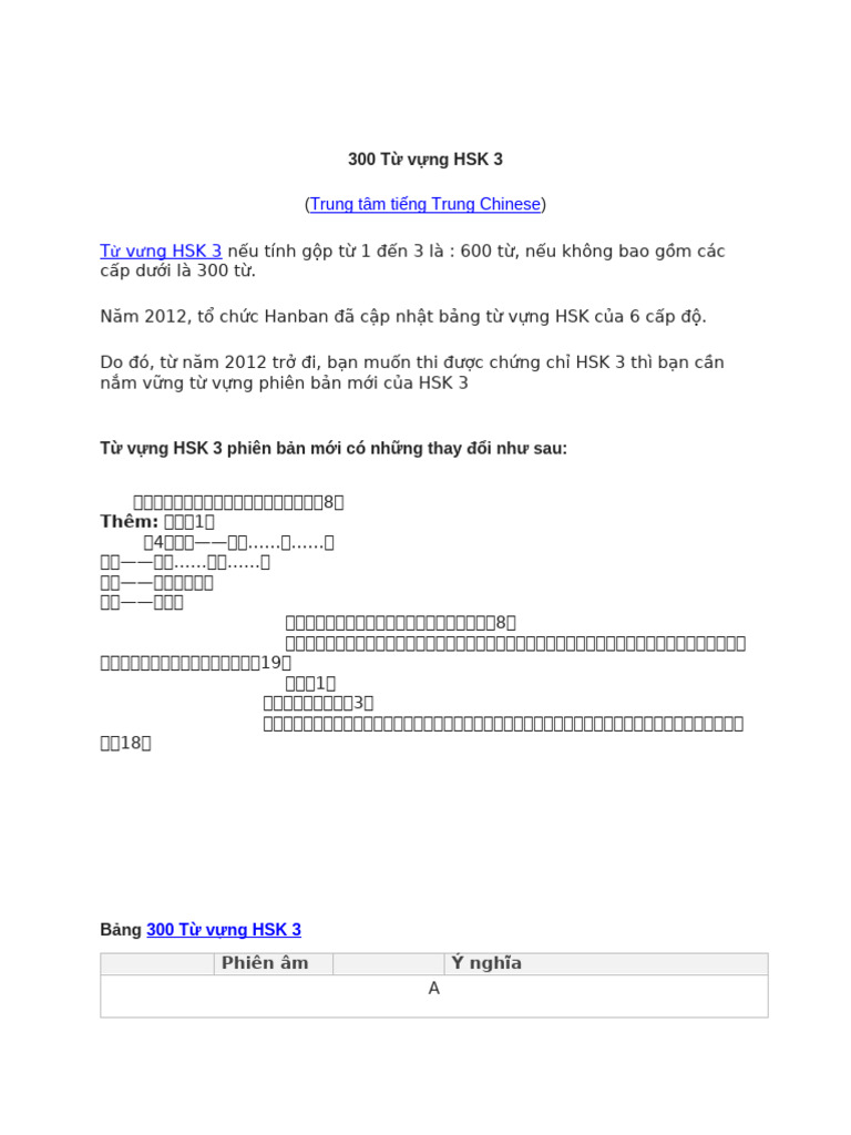 600 T V NG HSK 3 | PDF