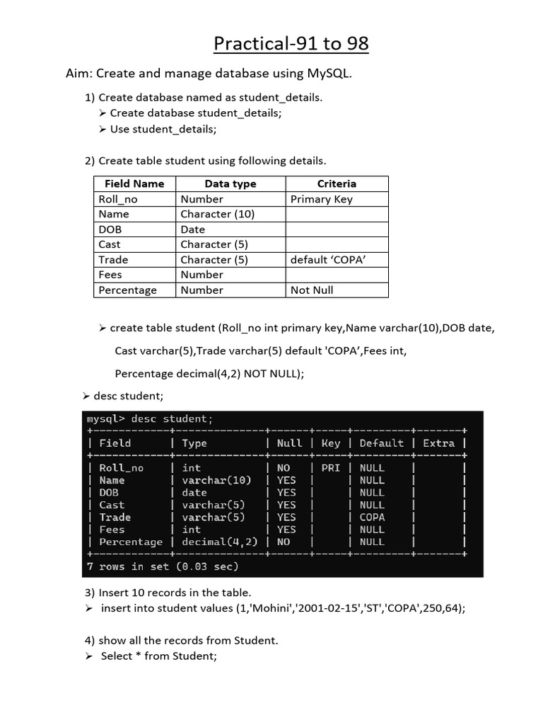 Practical 91 98 | PDF | Data | Information Retrieval