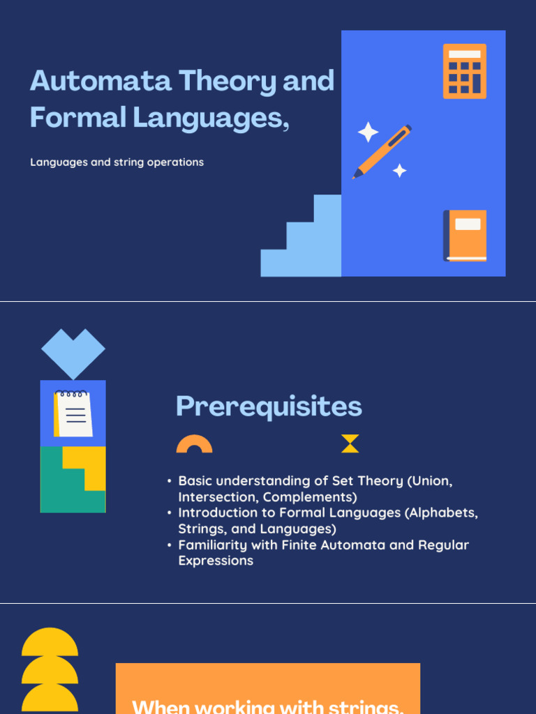 Strings - Automata and Formal Languages | PDF | String (Computer Science) | Automata Theory
